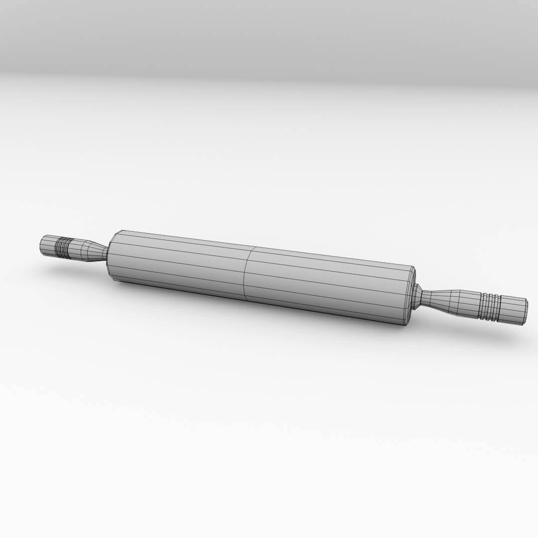 Rolling Pin - 3D Model by firdz3d