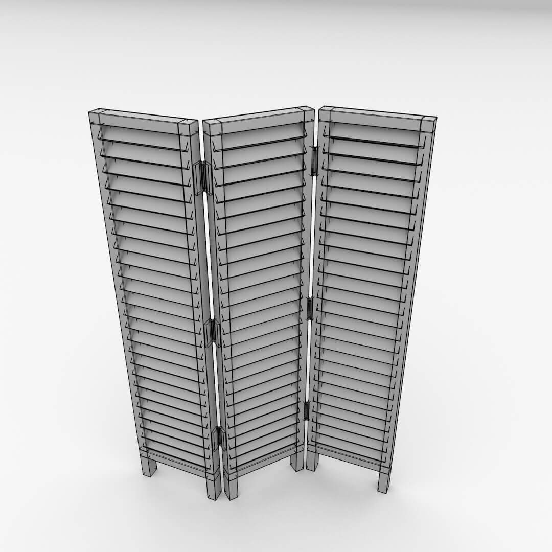 Room Divider - 3D Model by firdz3d