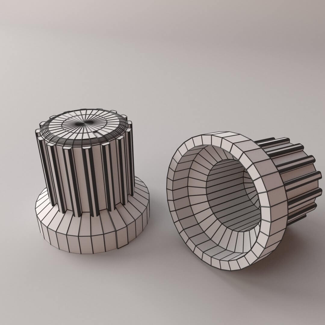 Rotary Knob - 3D Model by firdz3d