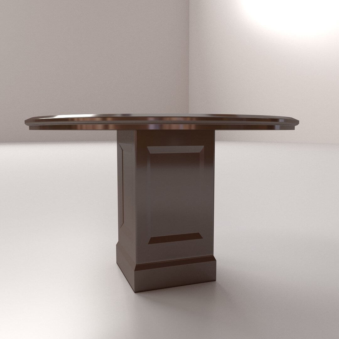 Round Table - 3D Model by firdz3d