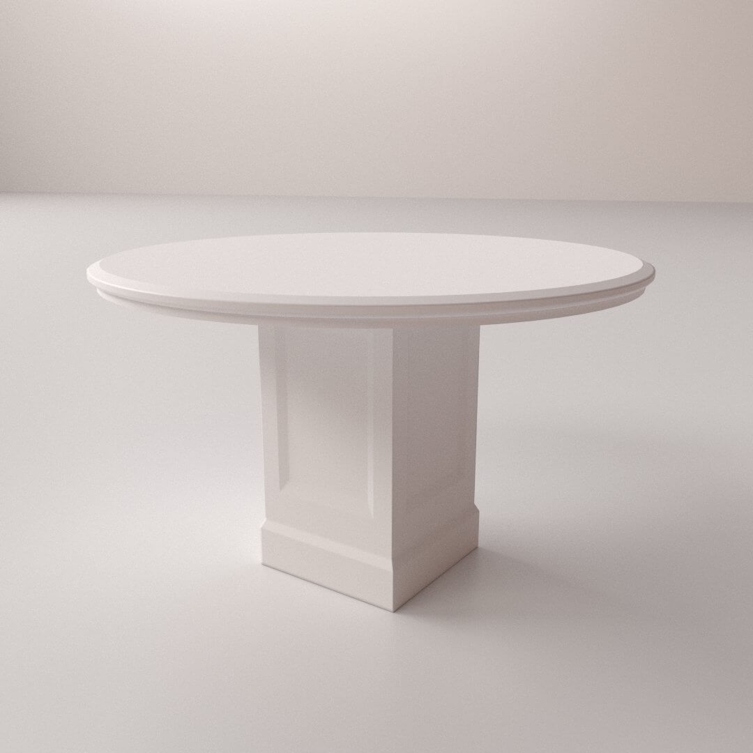 Round Table - 3D Model by firdz3d