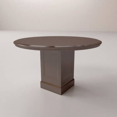 Round Table - 3D Model by firdz3d