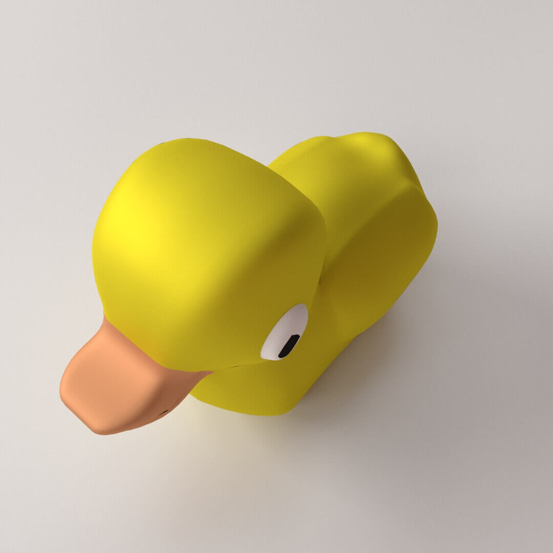 Rubber Ducky - 3D Model by firdz3d