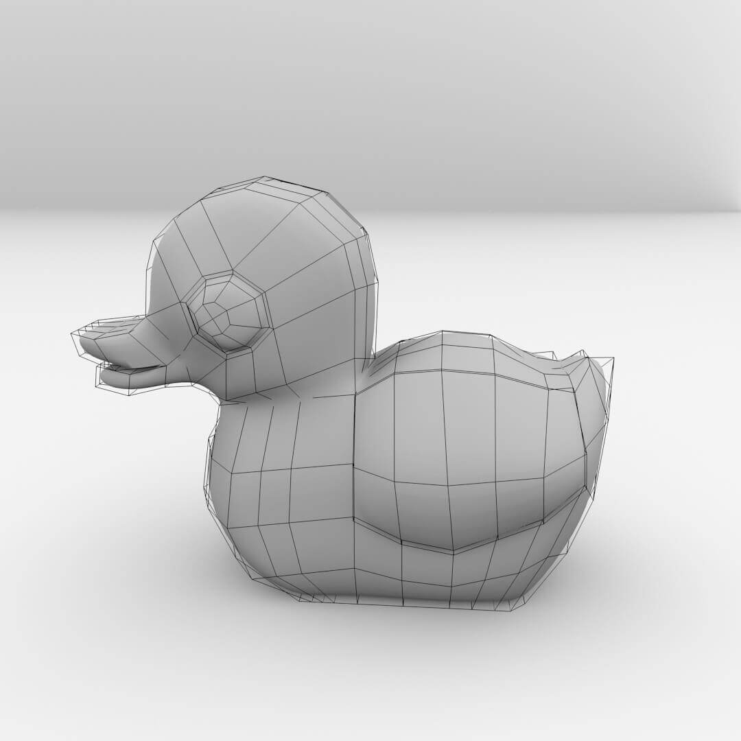 Rubber Ducky - 3D Model by firdz3d
