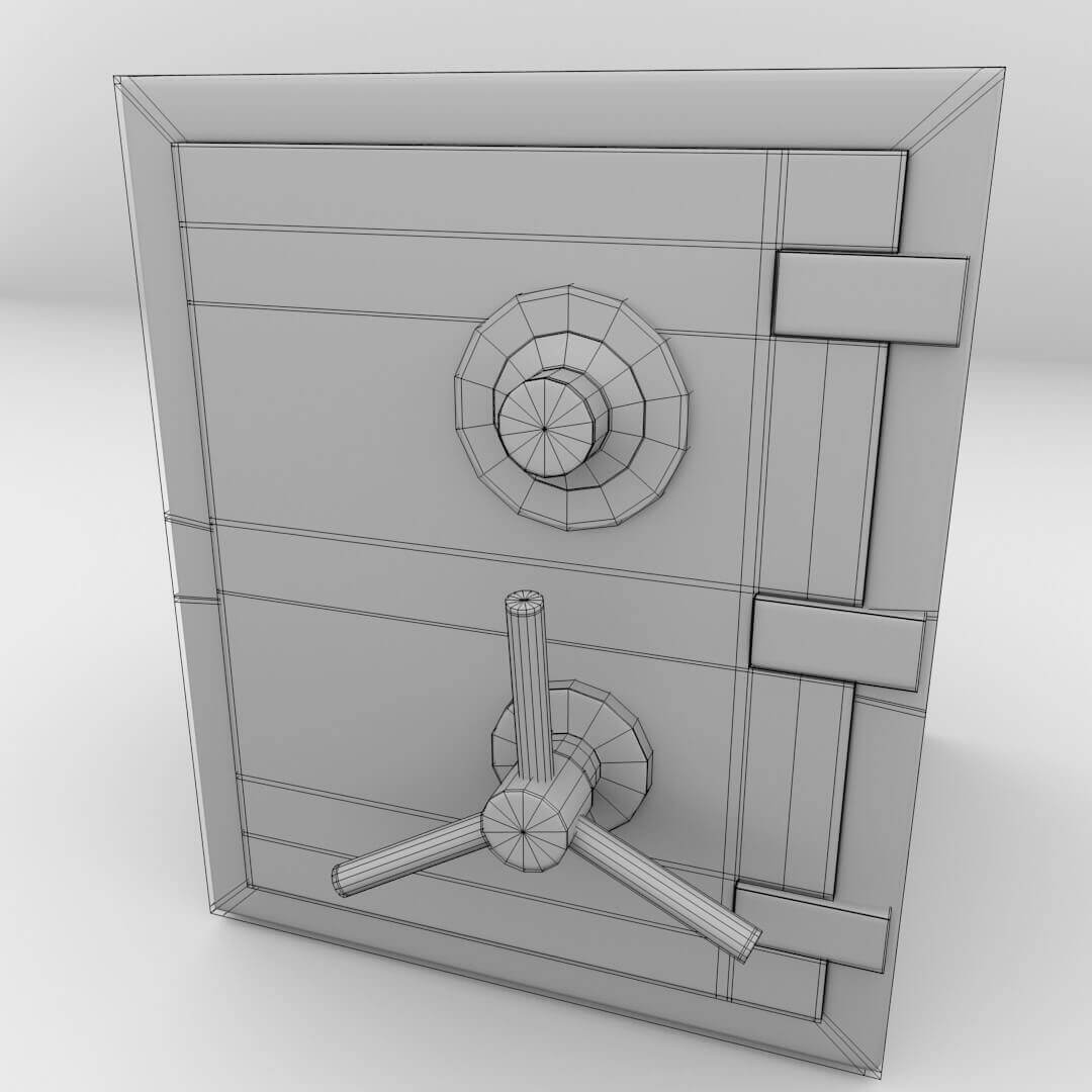 Safe - 3D Model by firdz3d