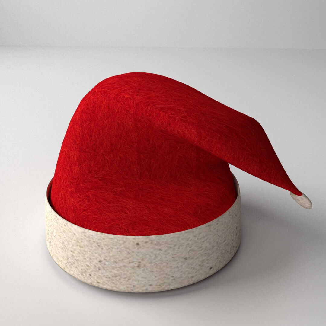 Santa Hat - 3D Model by firdz3d