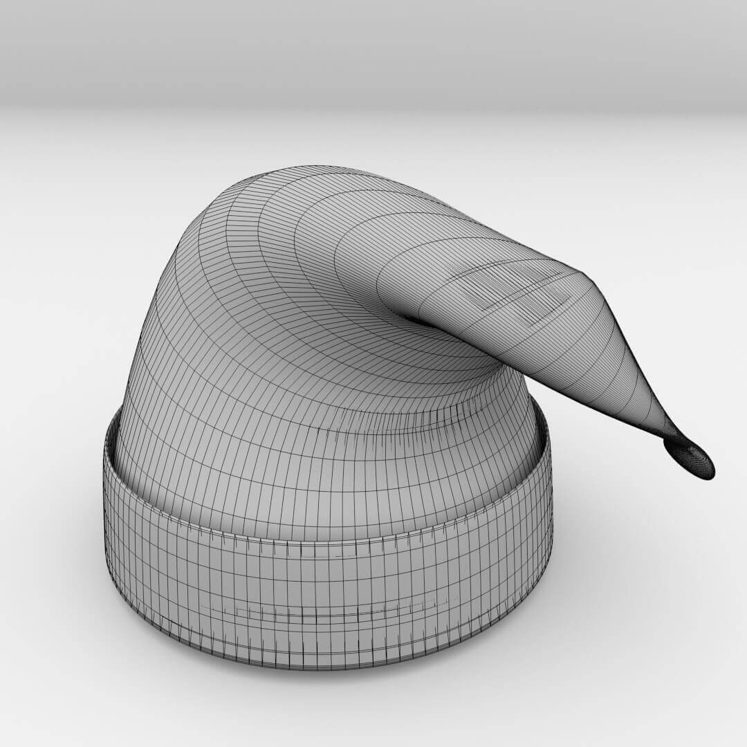 Santa Hat - 3D Model by firdz3d