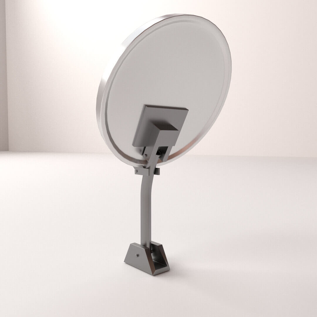 Satellite Dish - 3D Model by firdz3d