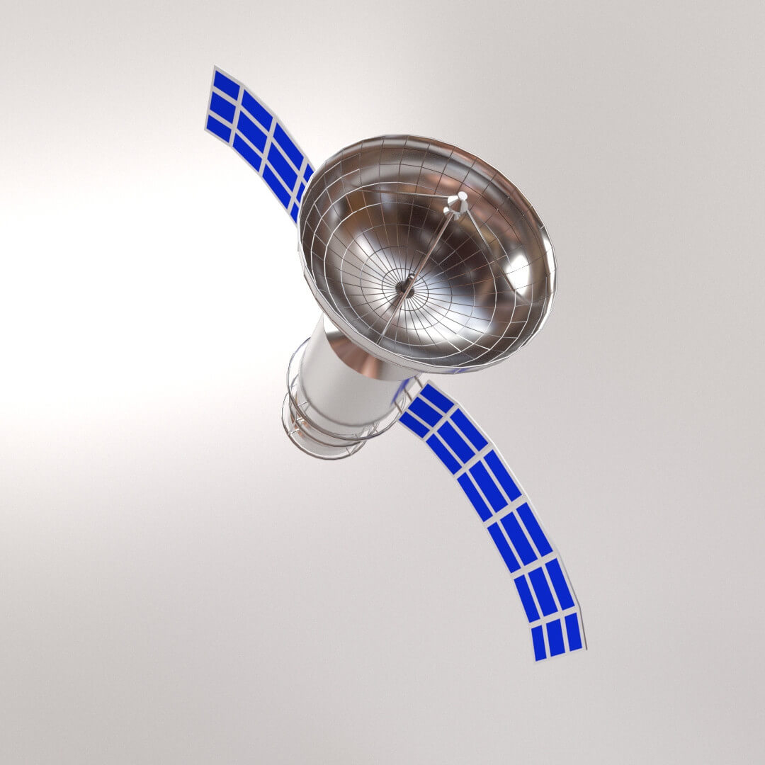 Satellite - 3D Model by firdz3d