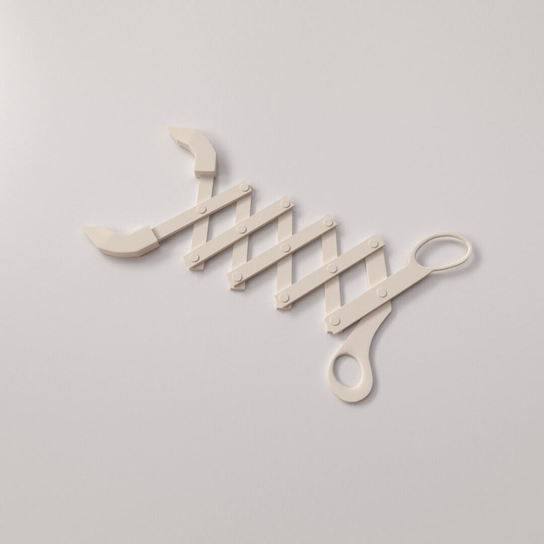 Scissor Extension Arm - 3D Model by firdz3d