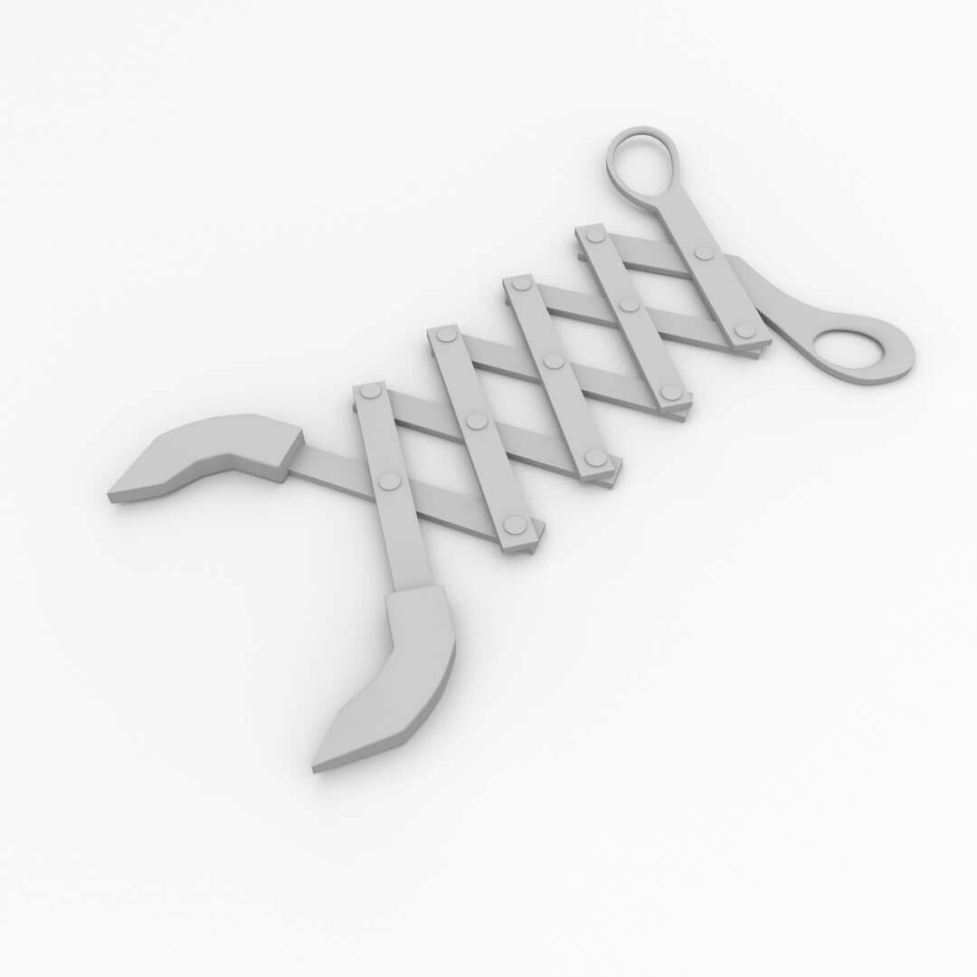 Scissor Extension Arm - 3D Model by firdz3d