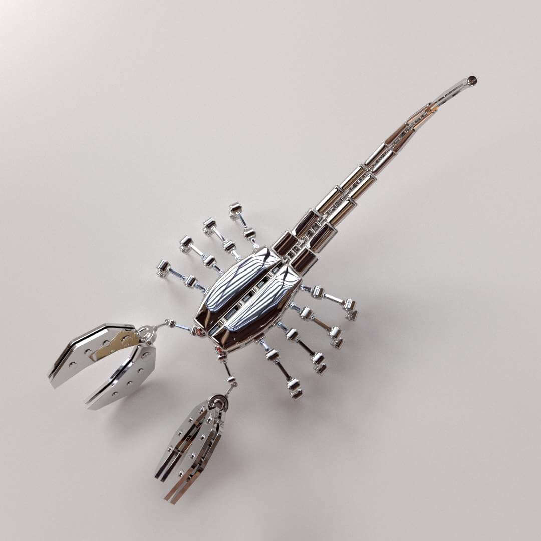 Scorpion Robot - 3D Model by firdz3d