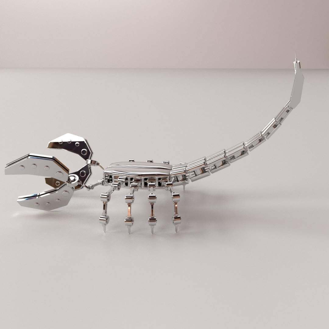 Scorpion Robot - 3D Model by firdz3d