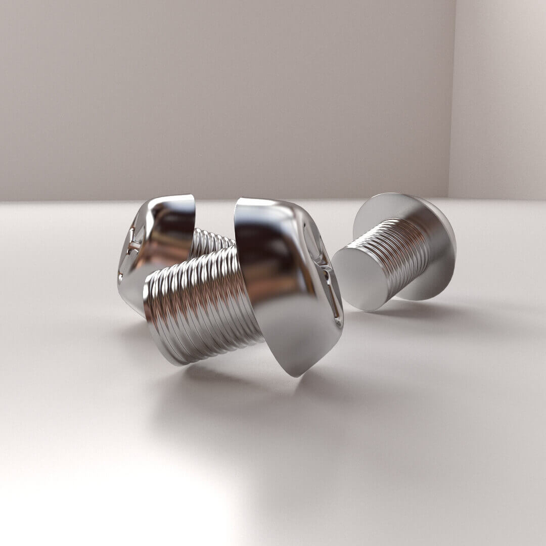 Screw - 3D Model by firdz3d