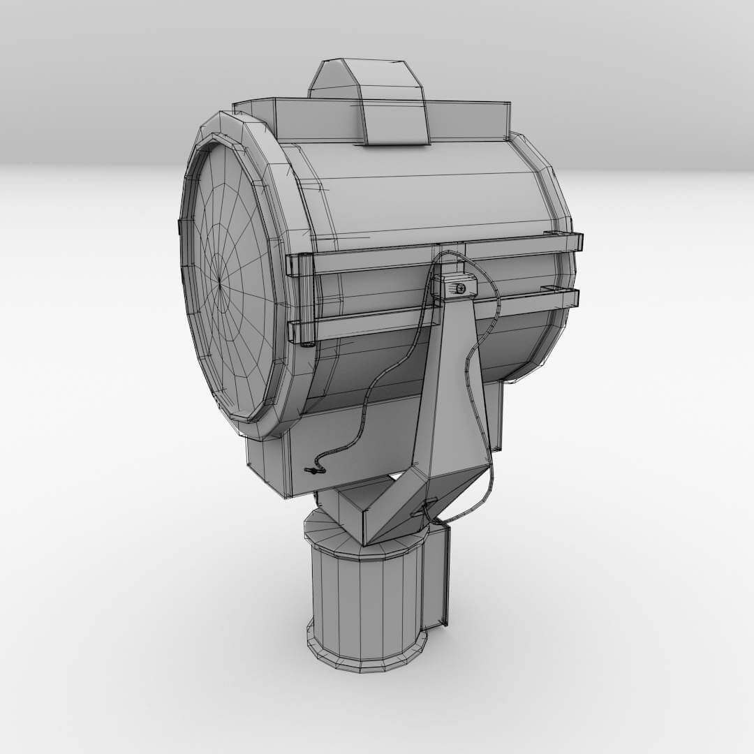 Searchlight - 3D Model by firdz3d