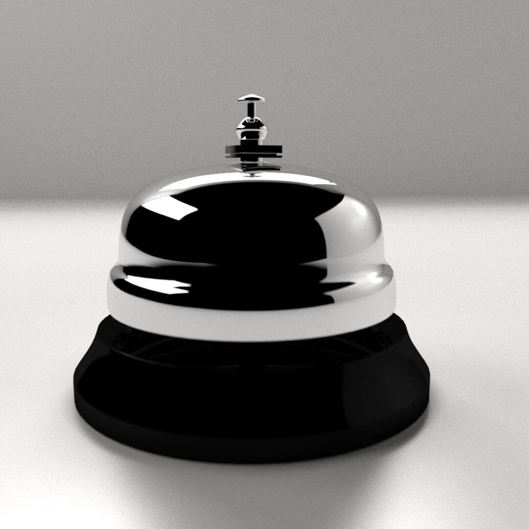 Service Bell - 3D Model by firdz3d