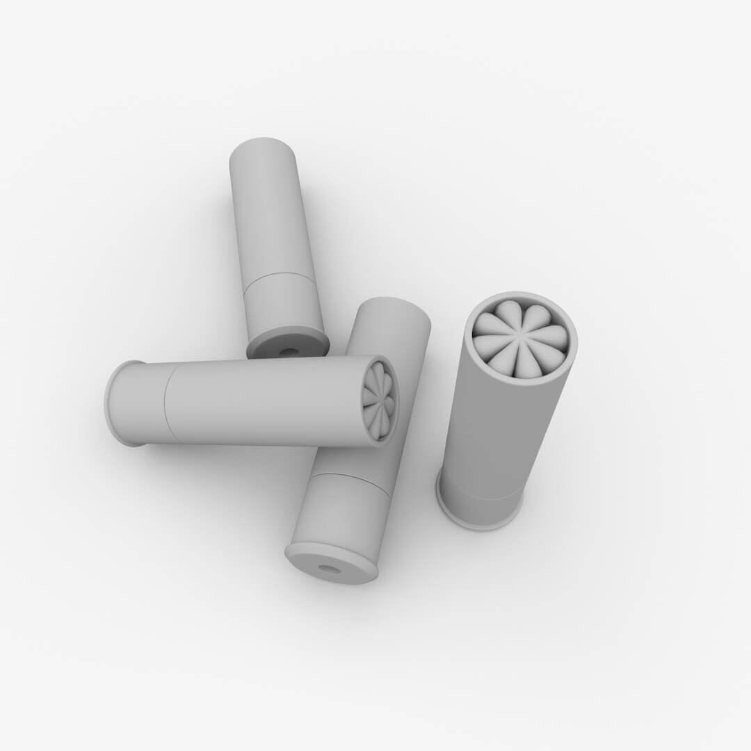 Shotgun Shells - 3D Model by firdz3d