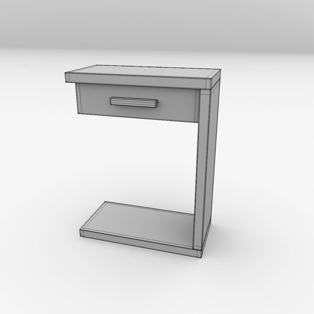 Side Table - 3D Model by firdz3d