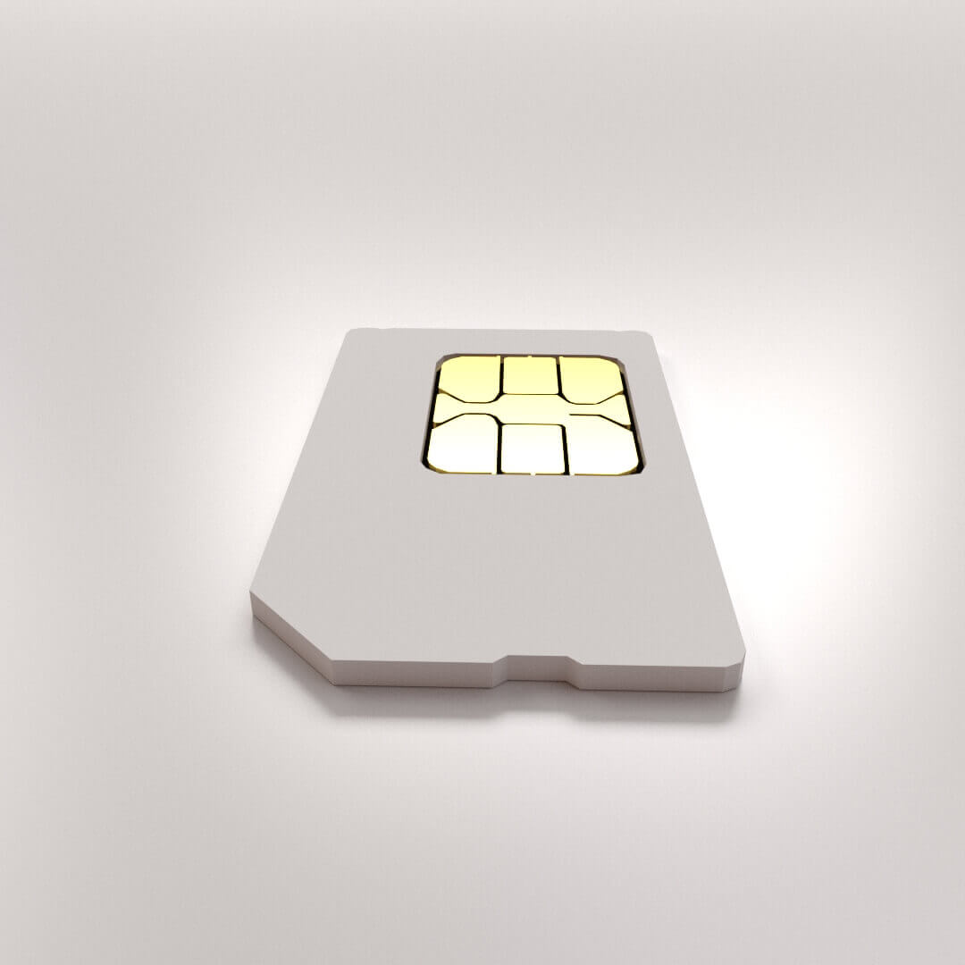 Sim Card - 3D Model by firdz3d