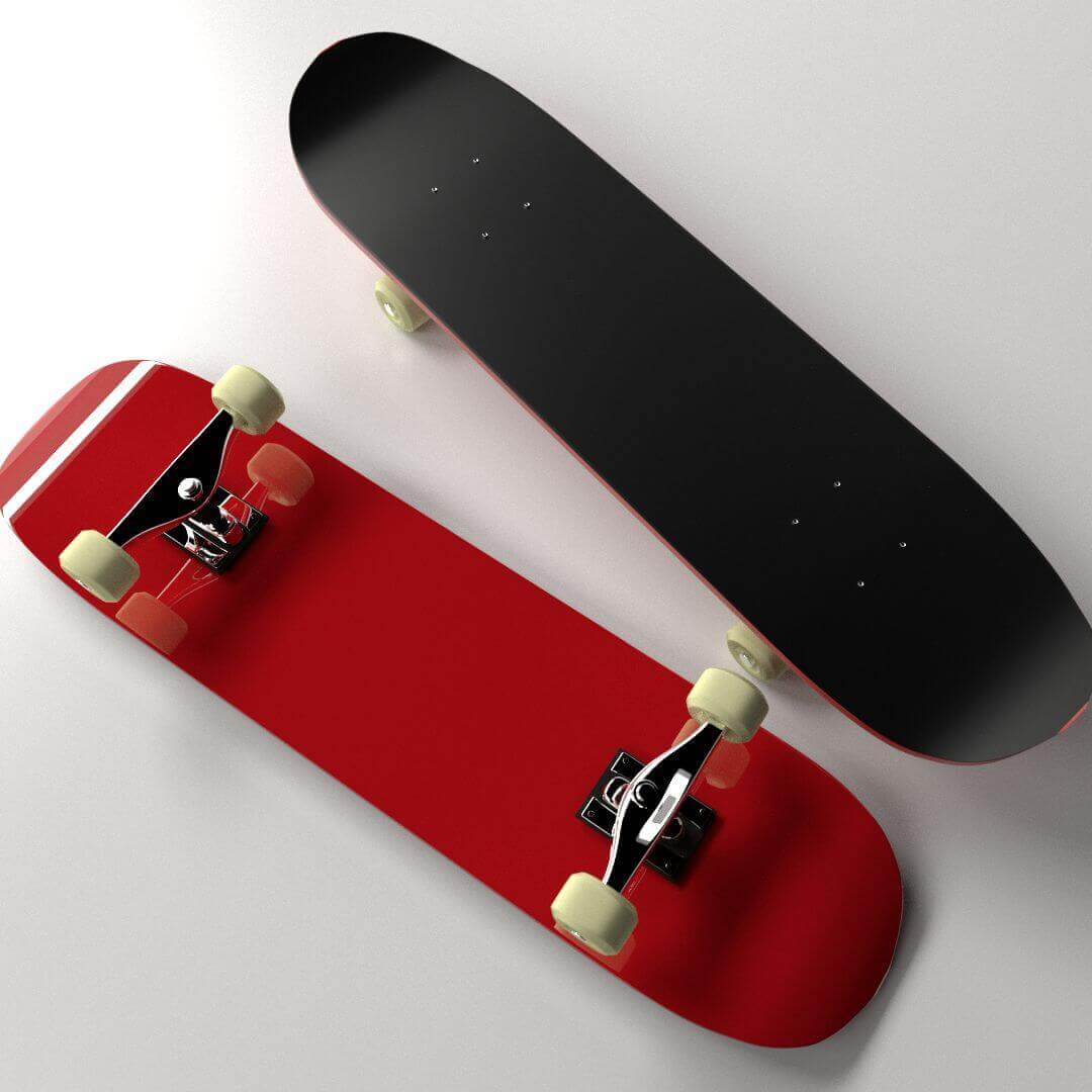 Skateboard - 3D Model by firdz3d