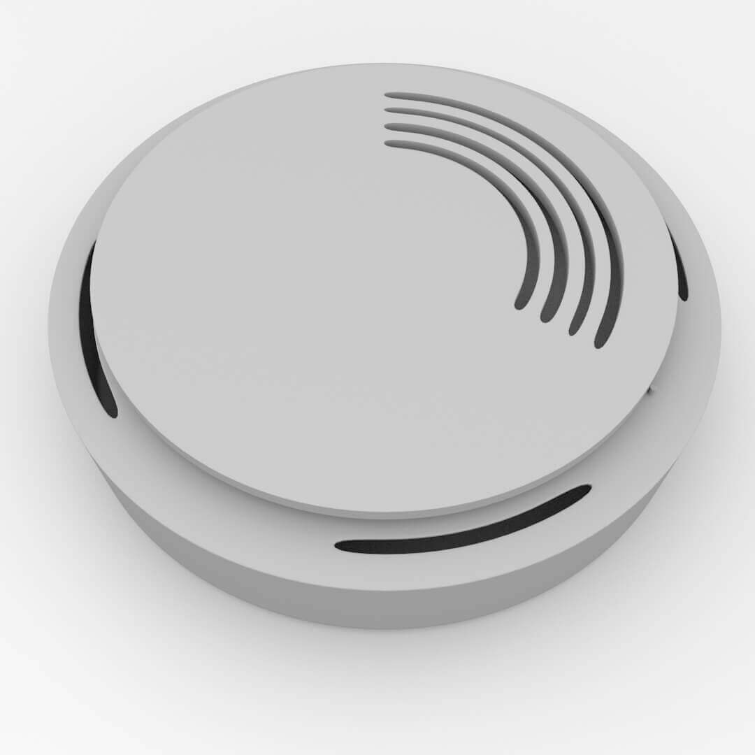 Smoke Detector - 3D Model by firdz3d
