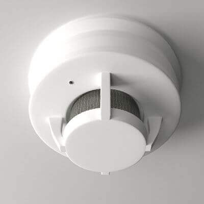 Smoke Detector - 3D Model by firdz3d