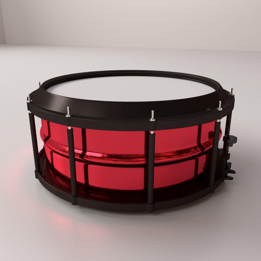 Snare Drum - 3D Model by firdz3d