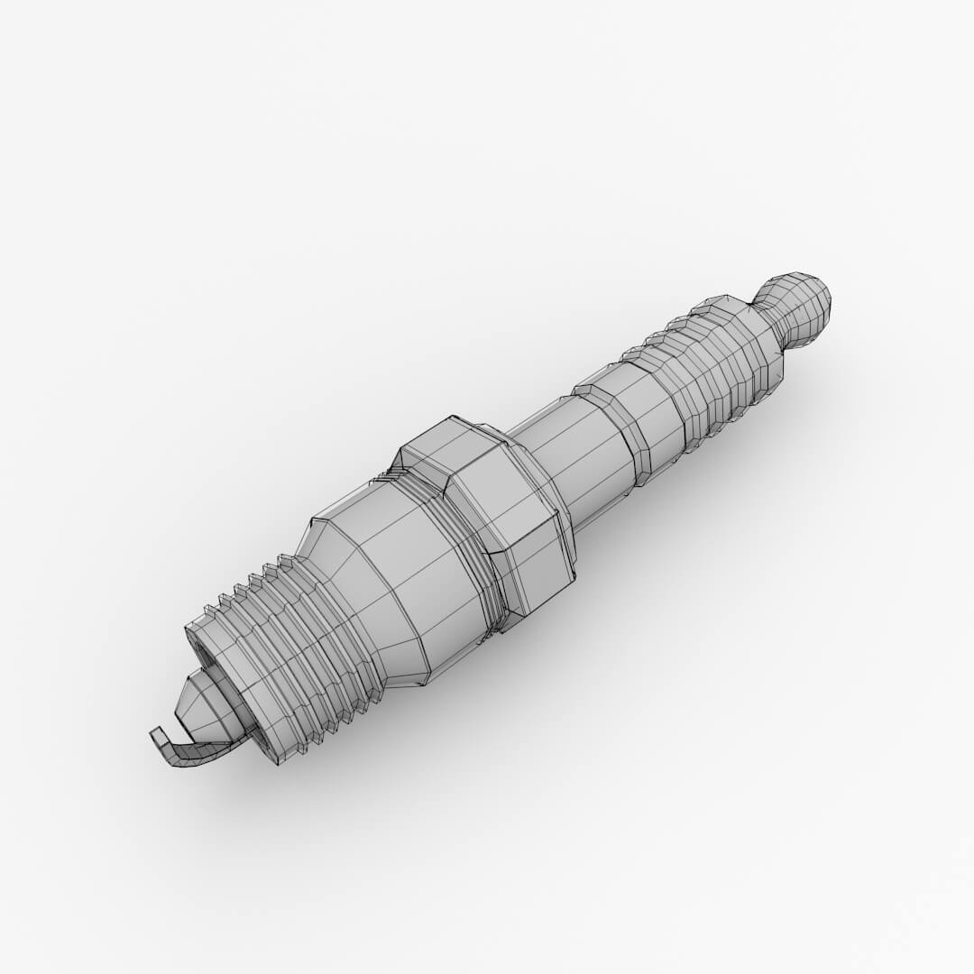 Spark Plug - 3D Model by firdz3d