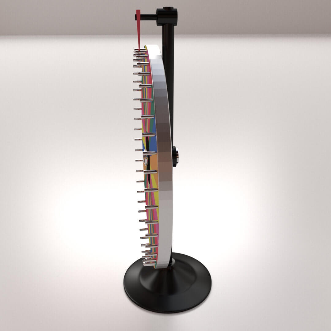 Spinning Wheel - 3D Model by firdz3d