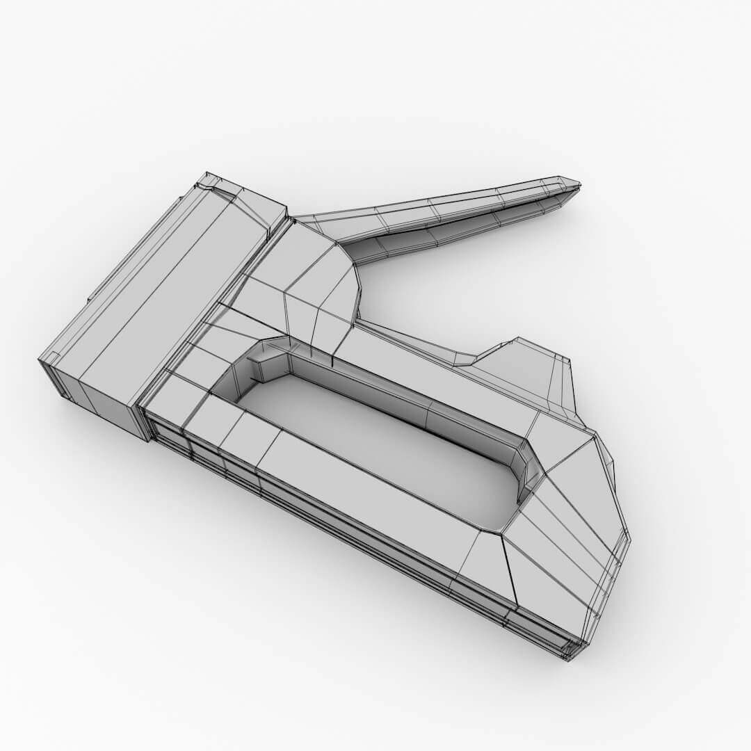 Staple Gun - 3D Model by firdz3d
