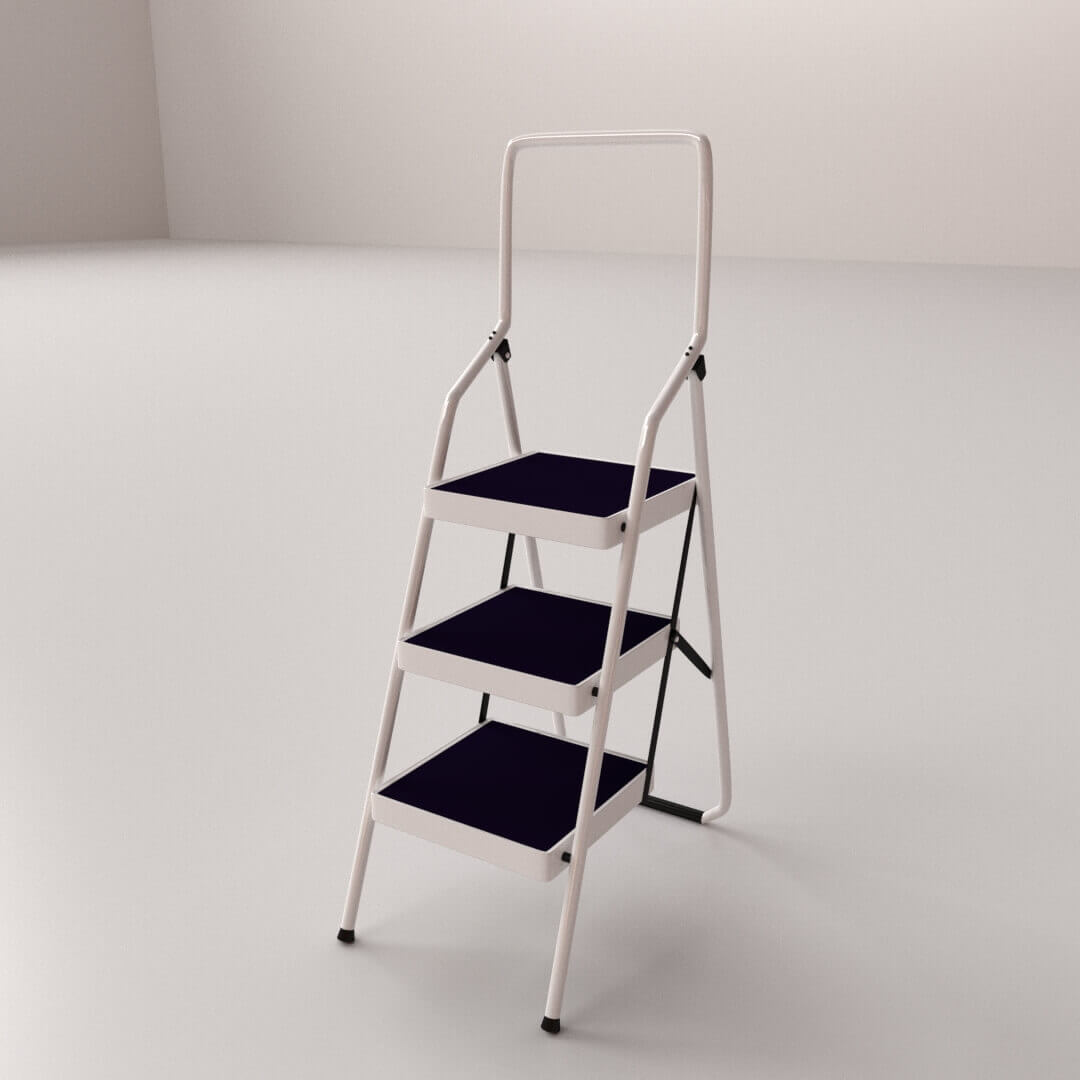 Step Ladder - 3D Model by firdz3d