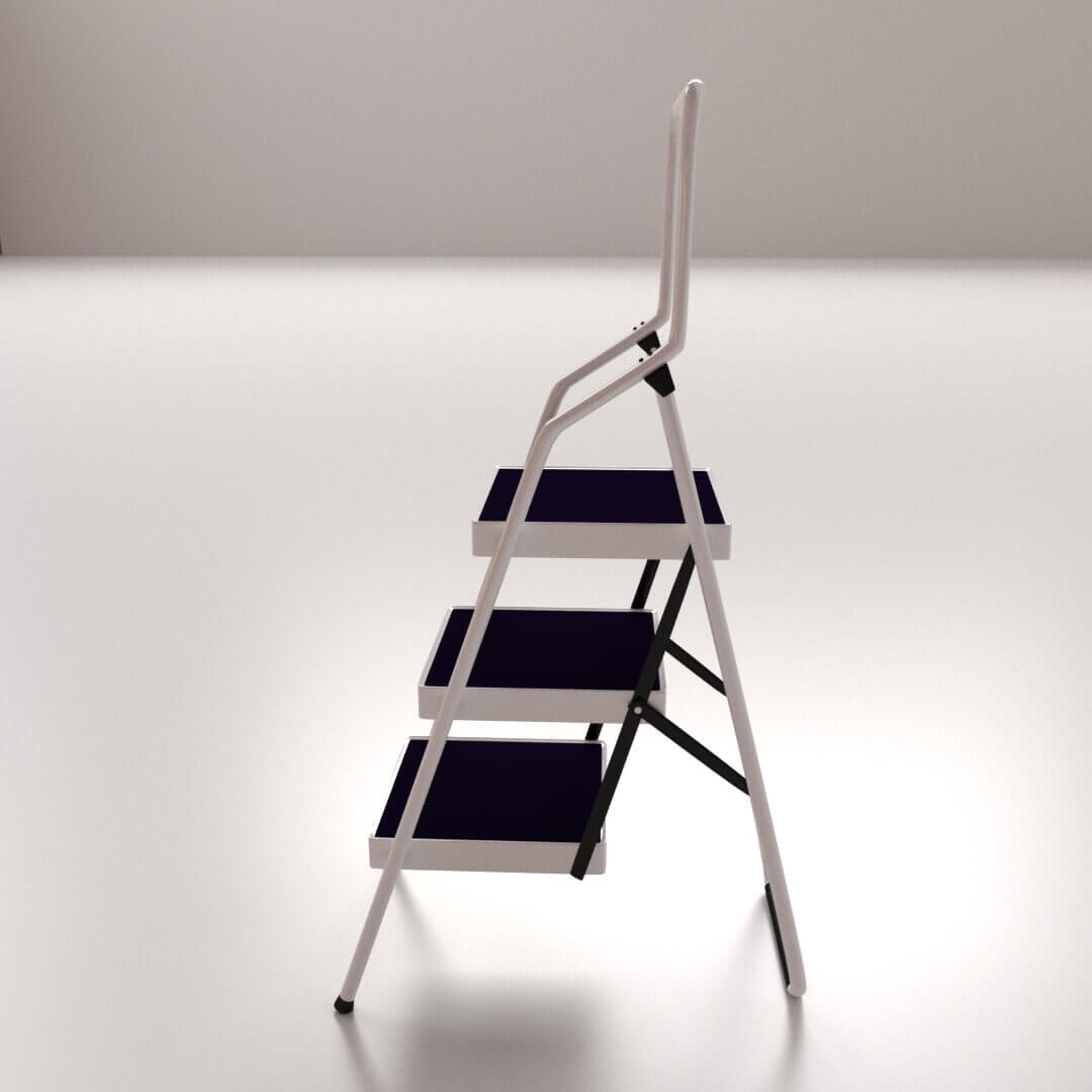 Step Ladder - 3D Model by firdz3d