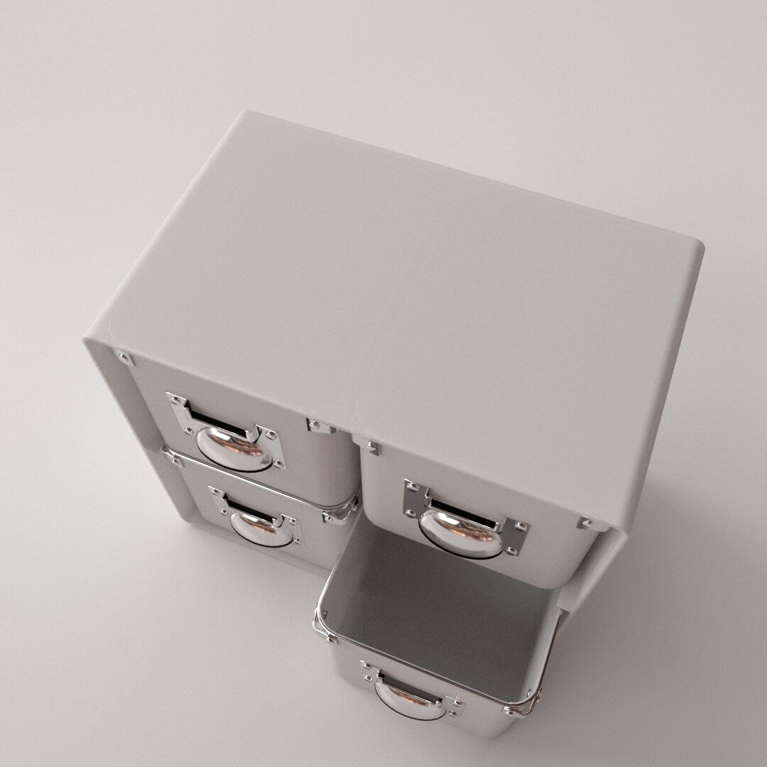 Storage Drawer - 3D Model by firdz3d