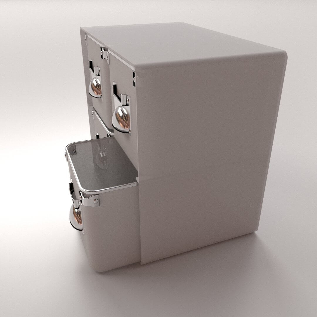 Storage Drawer - 3D Model by firdz3d