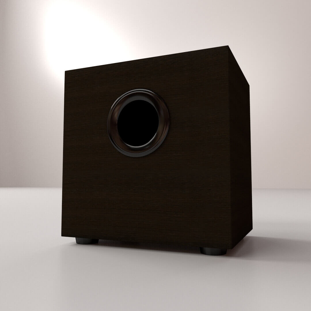 Subwoofer - 3D Model by firdz3d