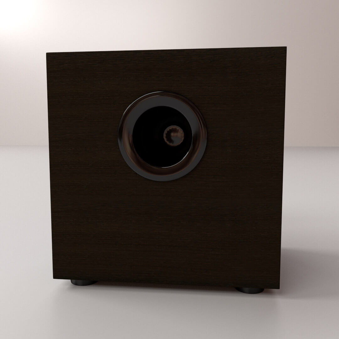 Subwoofer - 3D Model by firdz3d