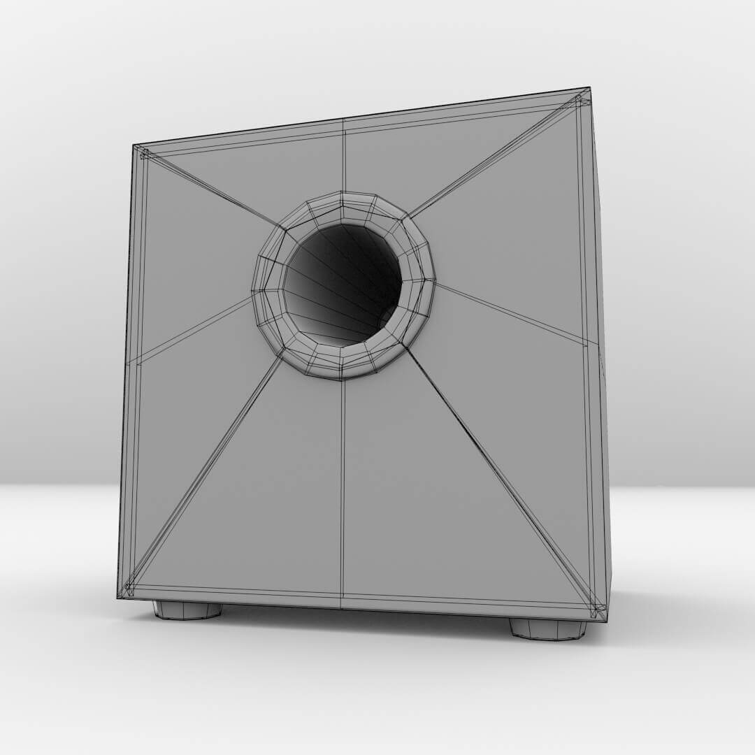 Subwoofer - 3D Model by firdz3d