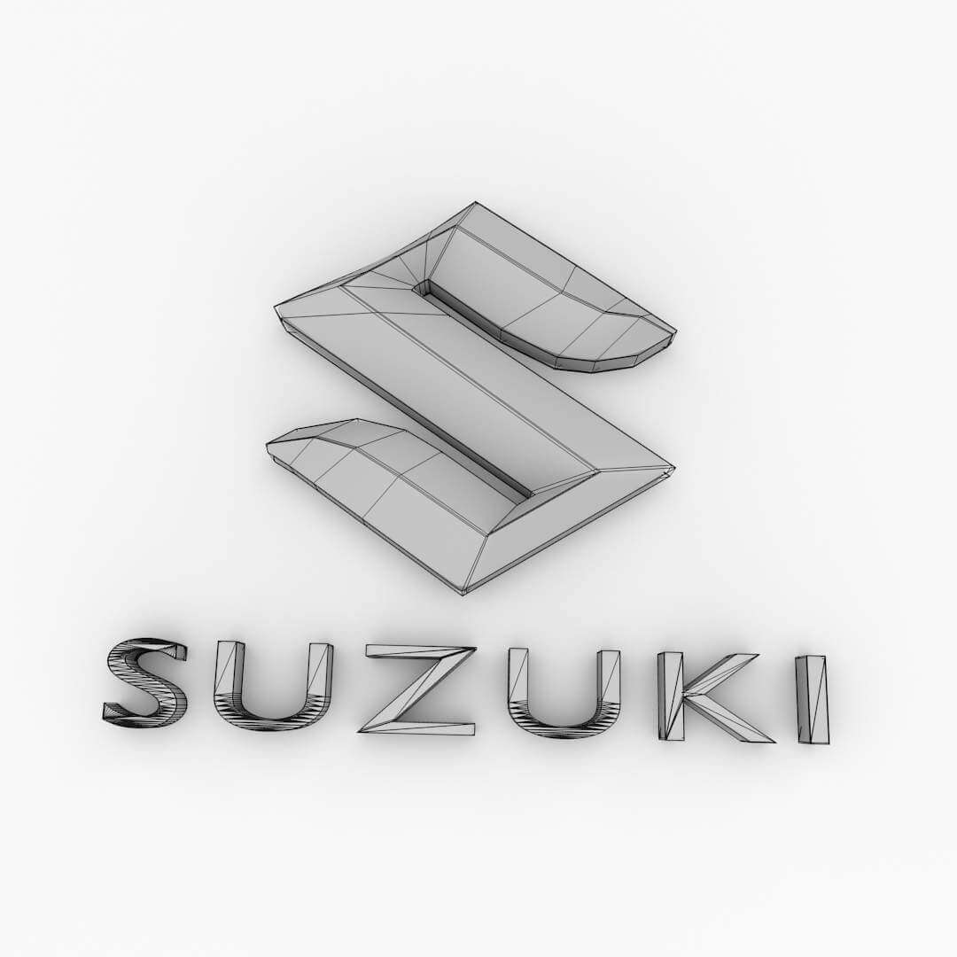 Suzuki Emblem - 3D Model by firdz3d