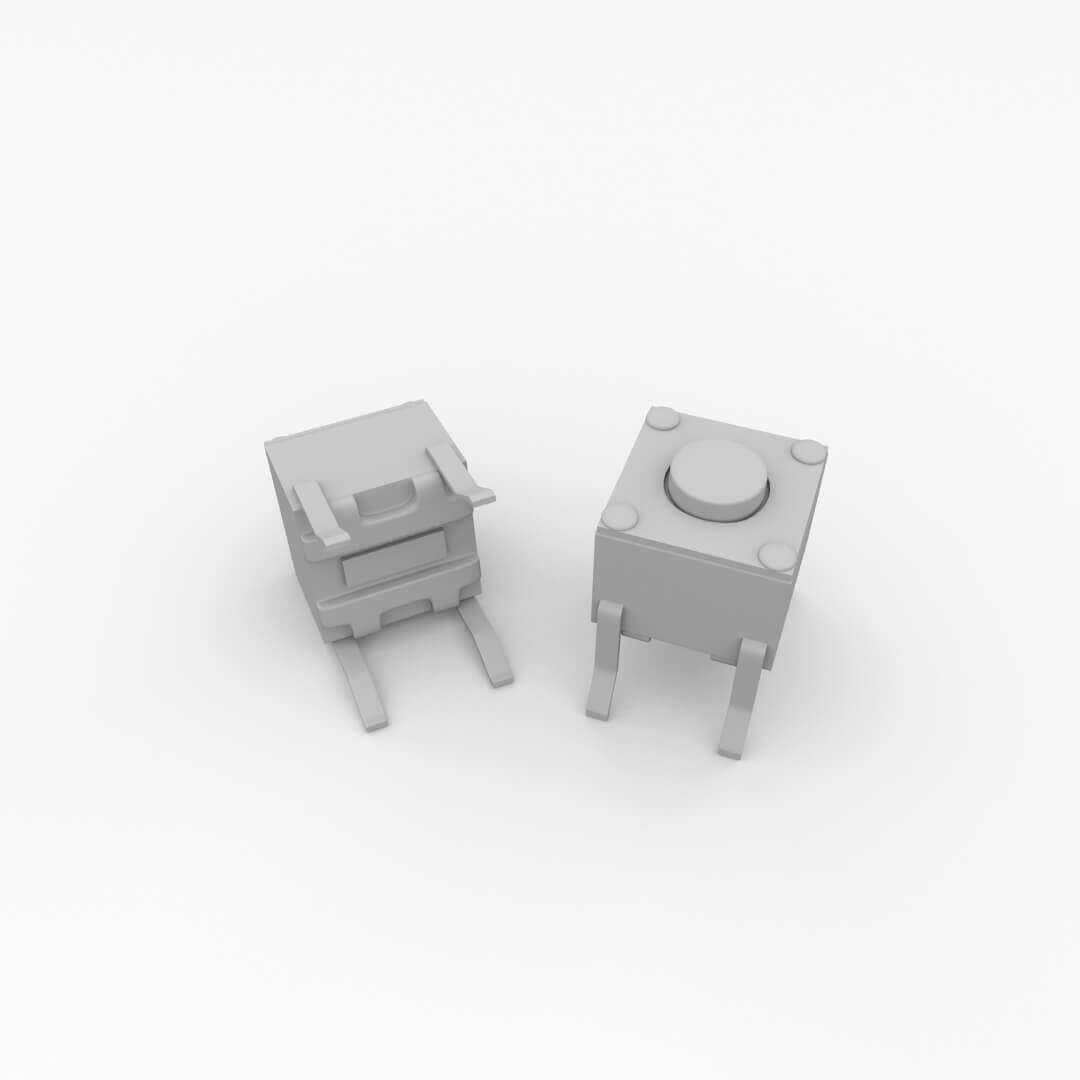 Tactile Push Button - 3D Model by firdz3d