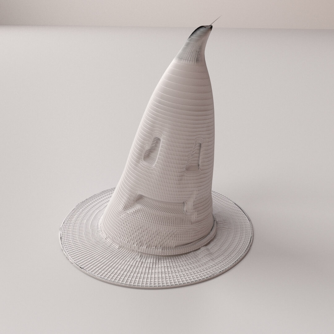 Talking Hat Halloween - 3D Model by firdz3d