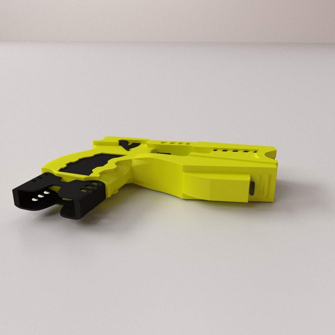 Taser Gun - 3D Model by firdz3d