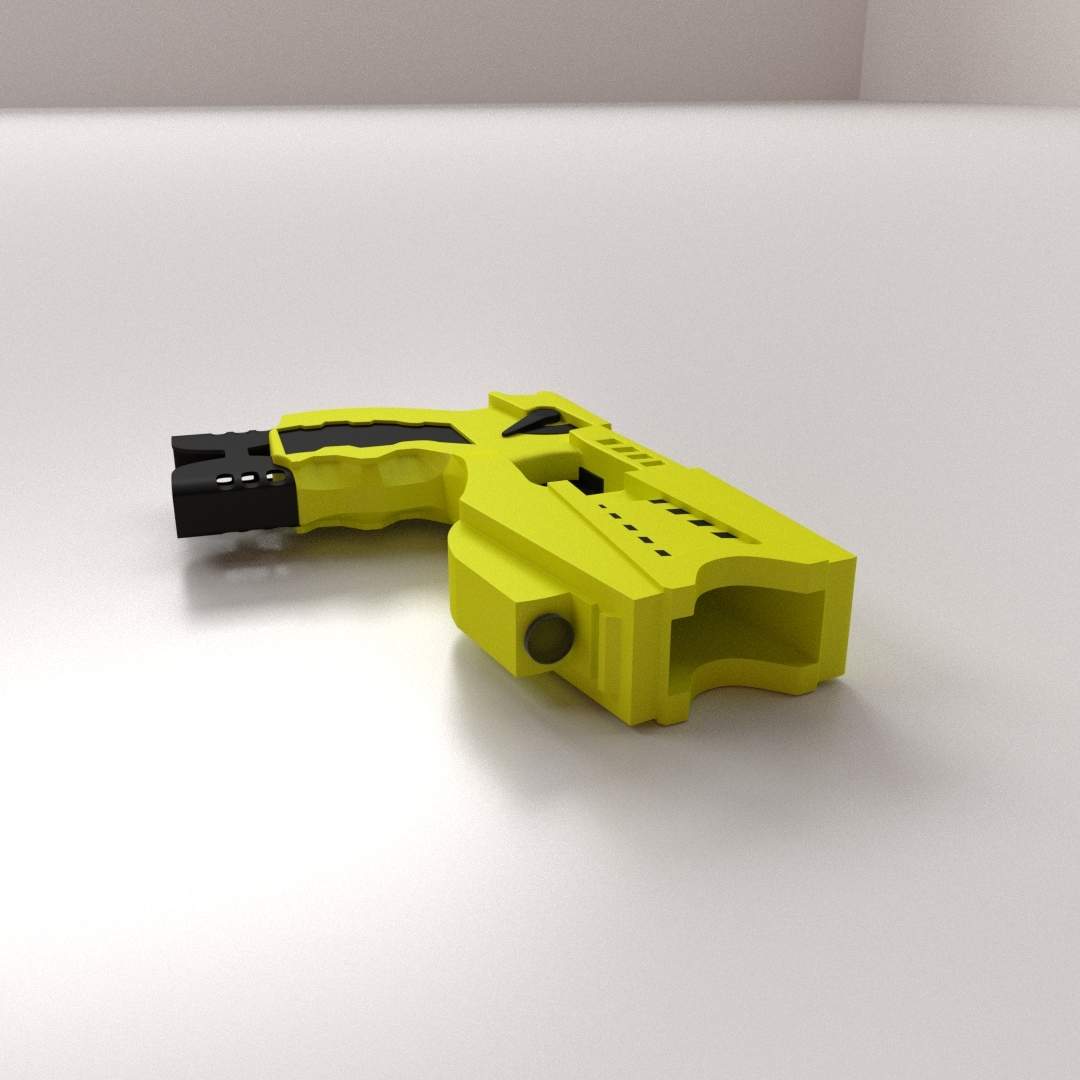 Taser Gun - 3D Model by firdz3d