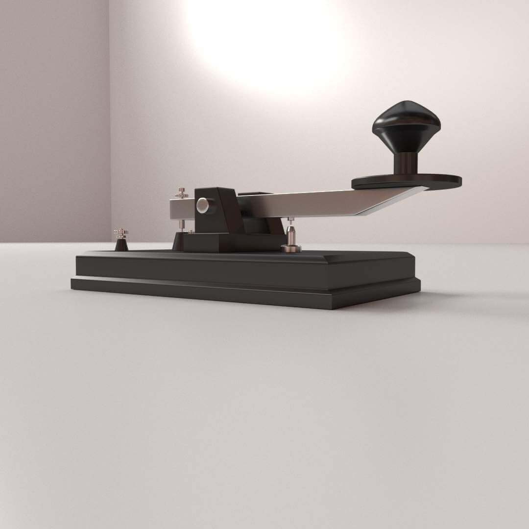 Telegraph Key - 3D Model by firdz3d