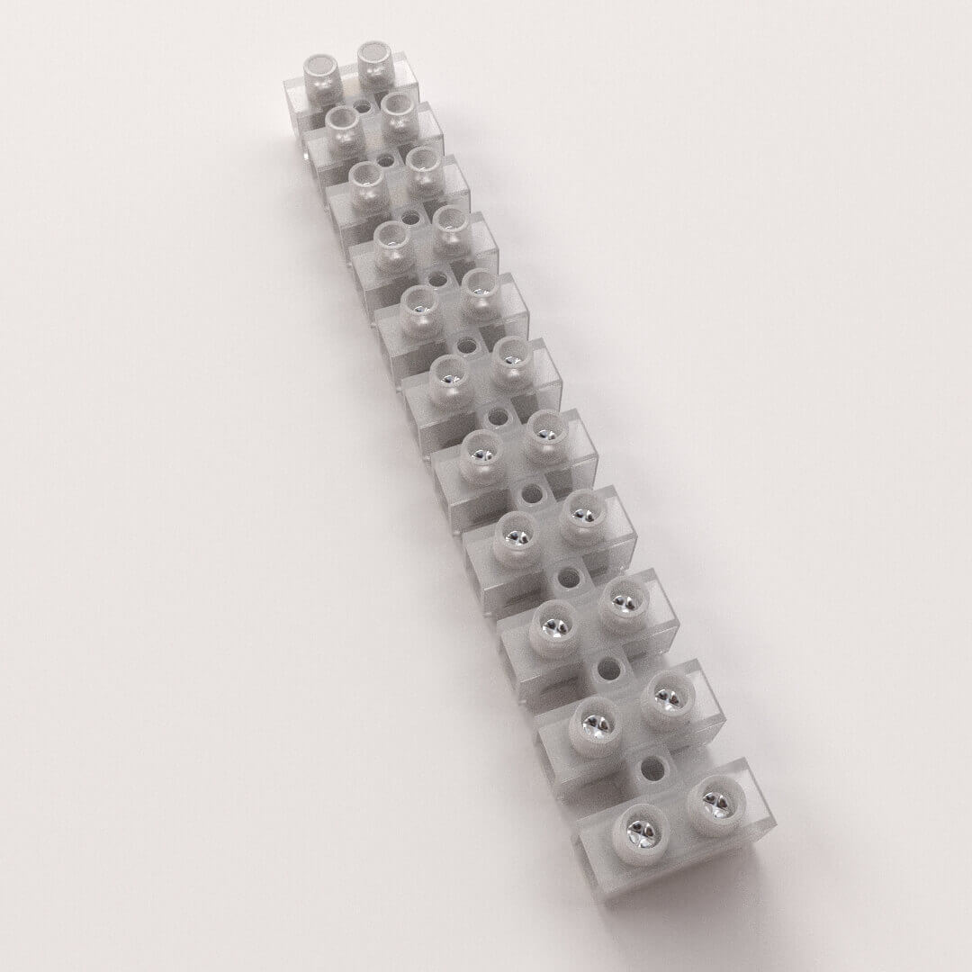 Terminal Block - 3D Model by firdz3d