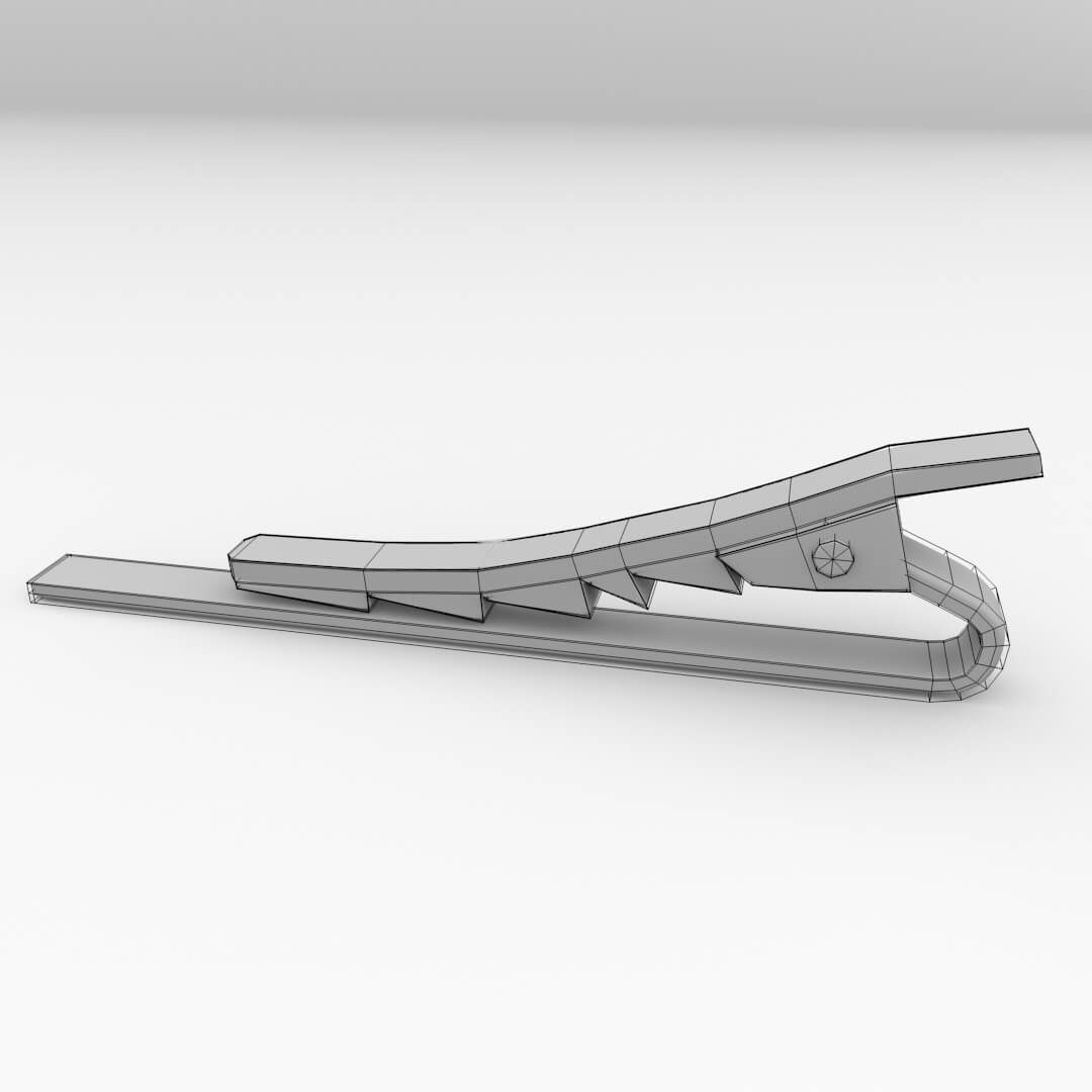 Tie Clip - 3D Model by firdz3d