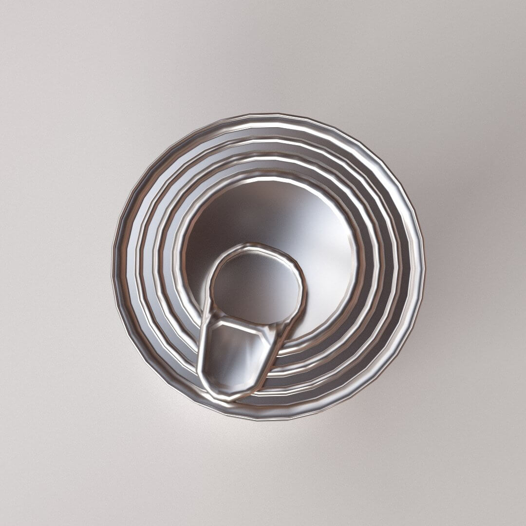 Tin Can - 3D Model by firdz3d