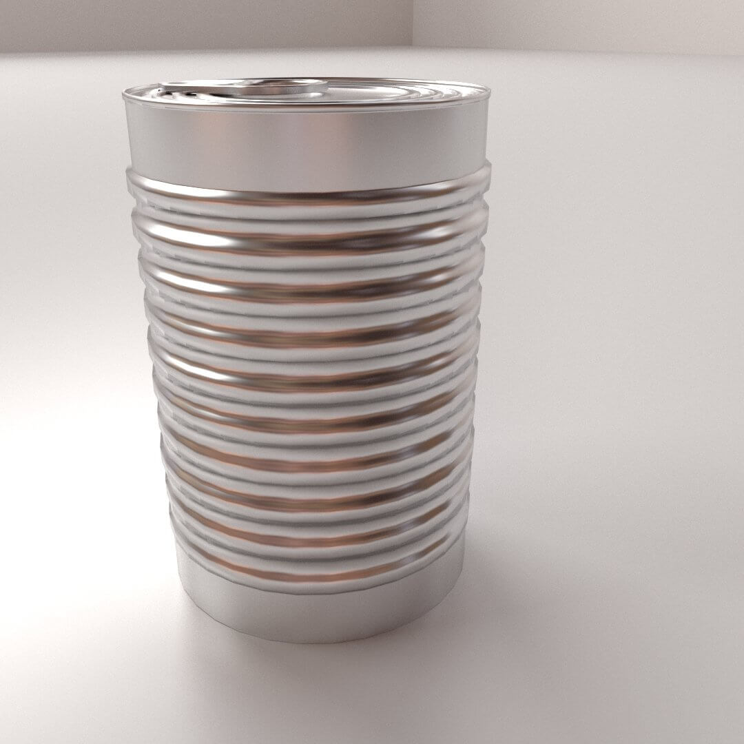 Tin Can - 3D Model by firdz3d