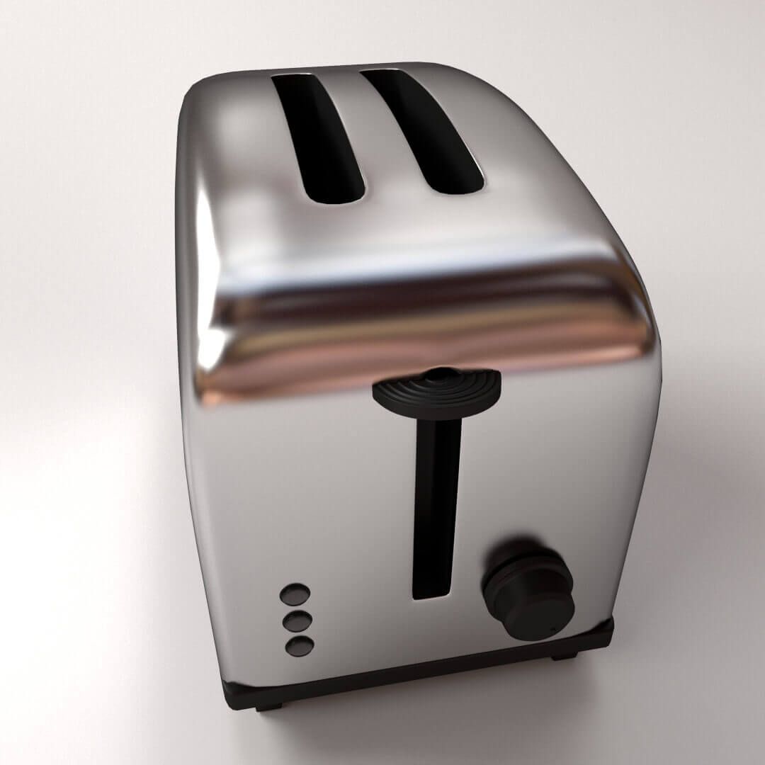 Toaster - 3D Model by firdz3d