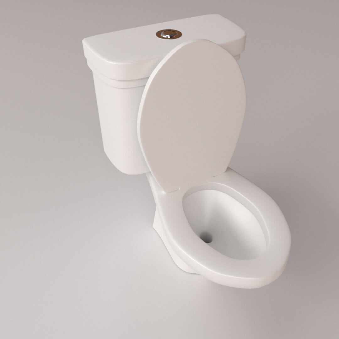 Toilet - 3D Model by firdz3d
