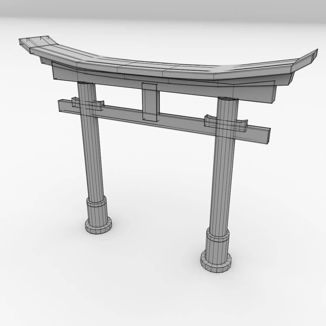 Torii - 3D Model by firdz3d